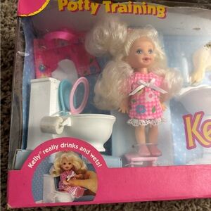 Mattel | Toys | Vintage 996 New Potty Training Kelly Doll Baby Sister ...